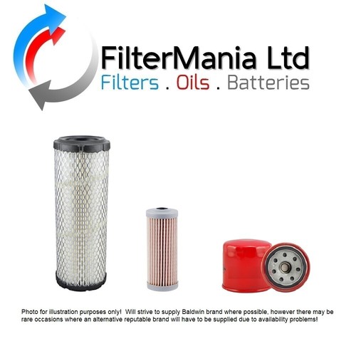 Hitachi ZX17U-5A Filter Kit (Air, Oil, & Fuel Filter) Yanmar 3TNV70 eng ...