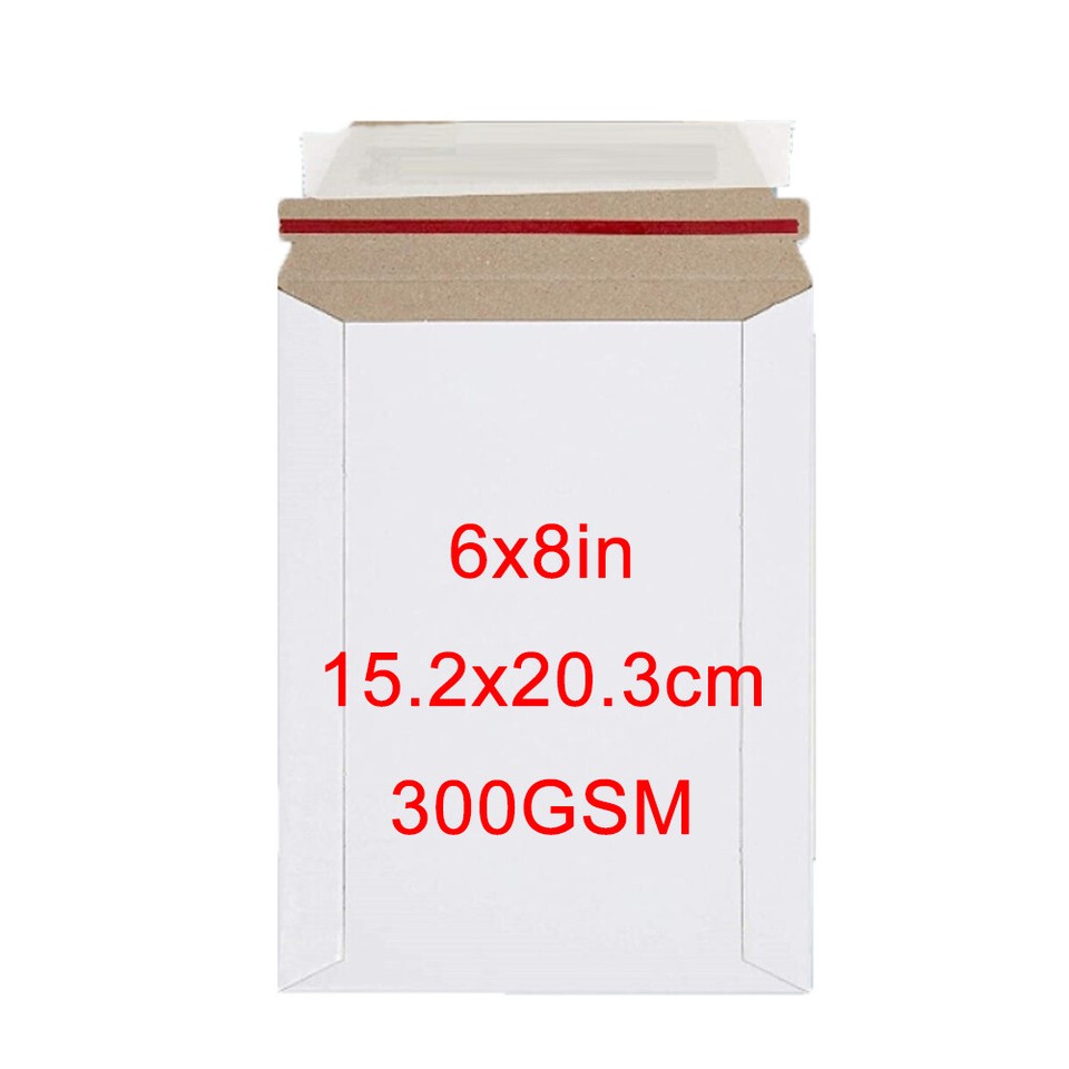 6x8 7x9 9x11.5 9.75x12.25 Rigid Photo Mailers Envelopes Flat Document ...