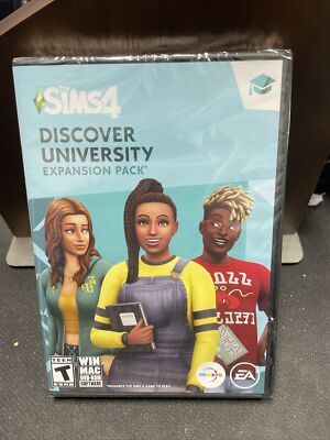 The Sims 4 Discover University - Expansion Pack (PC Window / Mac DVD ...