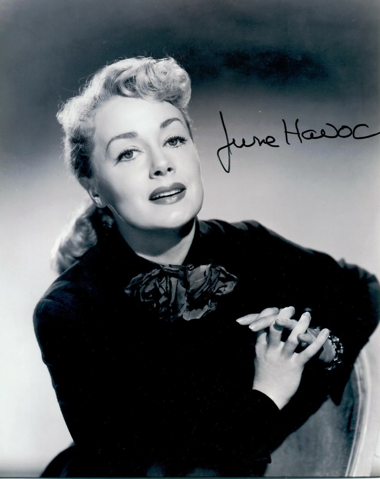 JUNE HAVOC Original Autographed Photo | eBay