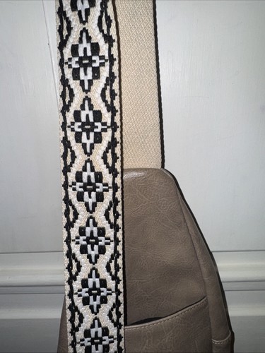 Sam And Hadley Crossbody Sling Purse Oatmeal Color RFID 0clets ...