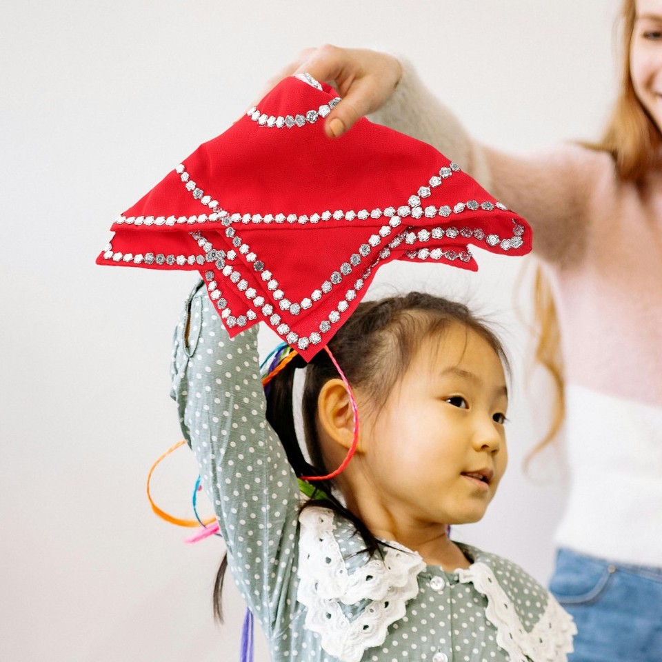 Dancing Scarf Play Silks for Toddlers Dance Handkerchief Adults Scarves ...