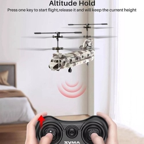 NIB SYMA Remote Control Helicopter S52H Military Transport RC ...