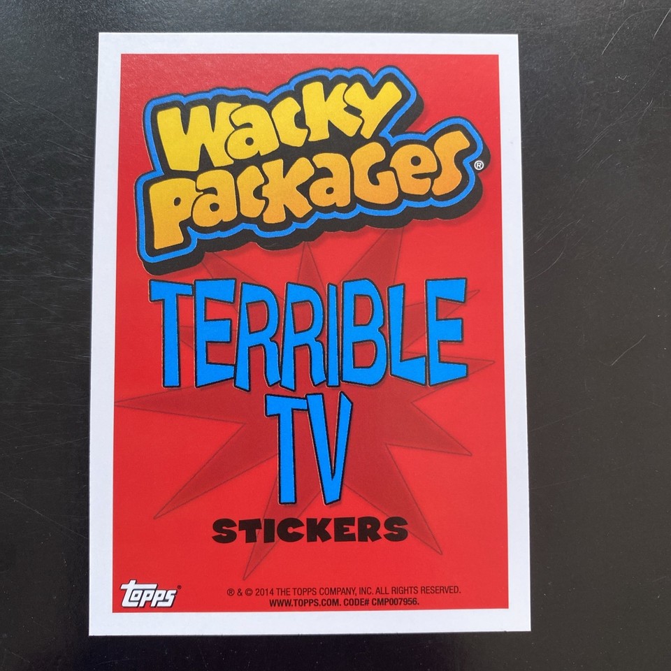2015 Topps Wacky Packages Terrible TV – Downtown Alley Card #3 | eBay