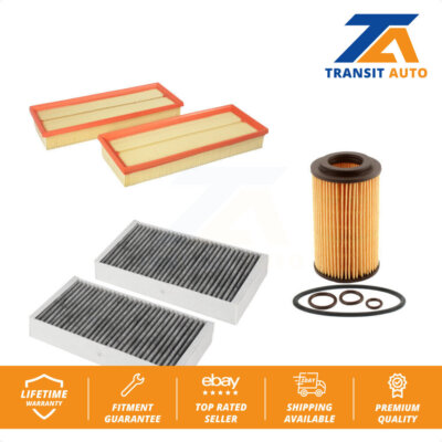 Air Cabin Engine Cartridge Oil Filters (3 Total) Kit For Mercedes-Benz ...