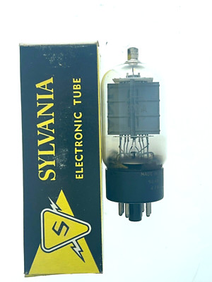 SYLVANIA 6DQ6 NEW NOS VACUUM TUBE - AUDIO AMPLIFIER VINTAGE USA MADE ...
