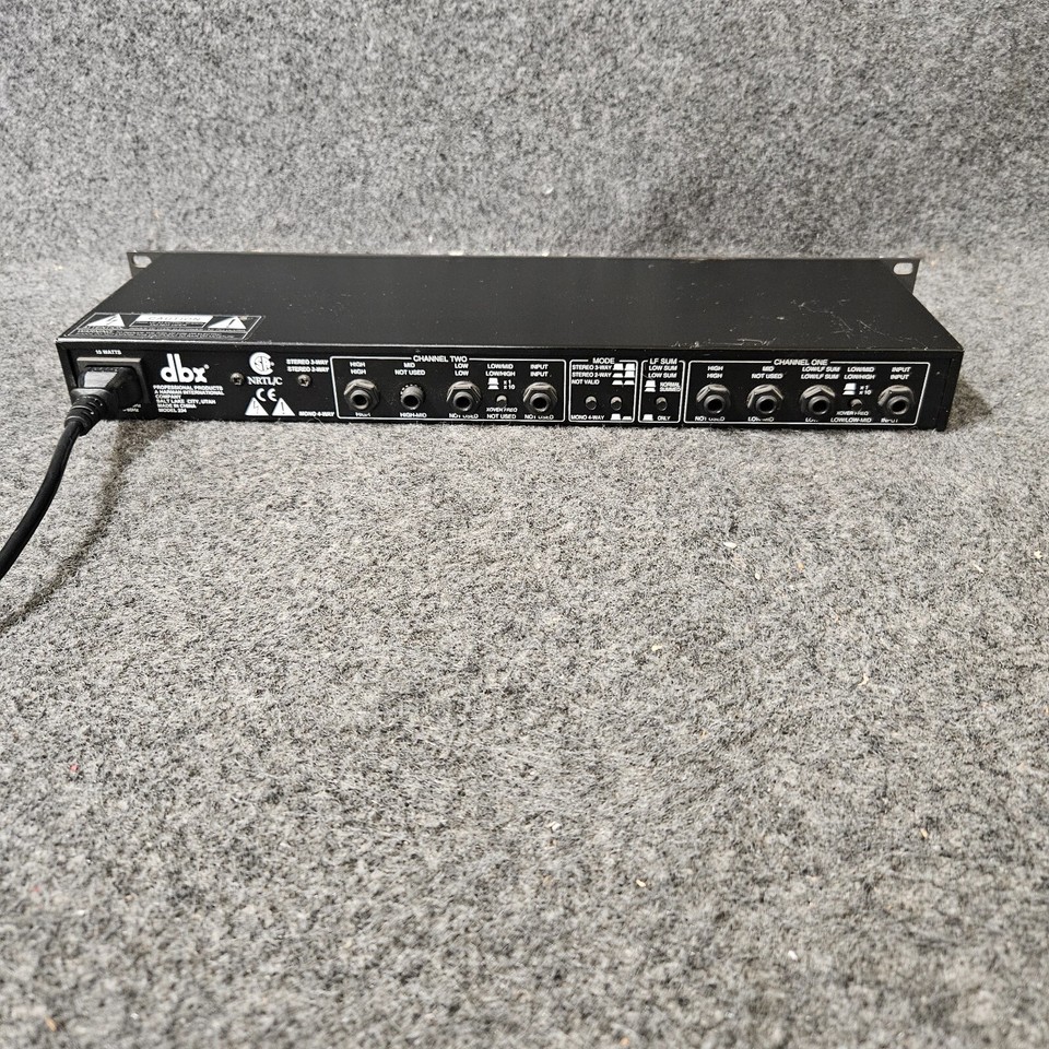 dbx Model 234 Stereo 2/3/4-Way Rack Mount Crossover | eBay