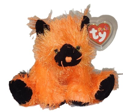 Ty Punkies SPOOKERS Halloween Cat (Internet Excl) 8" NEW MWMT Stuffed ...