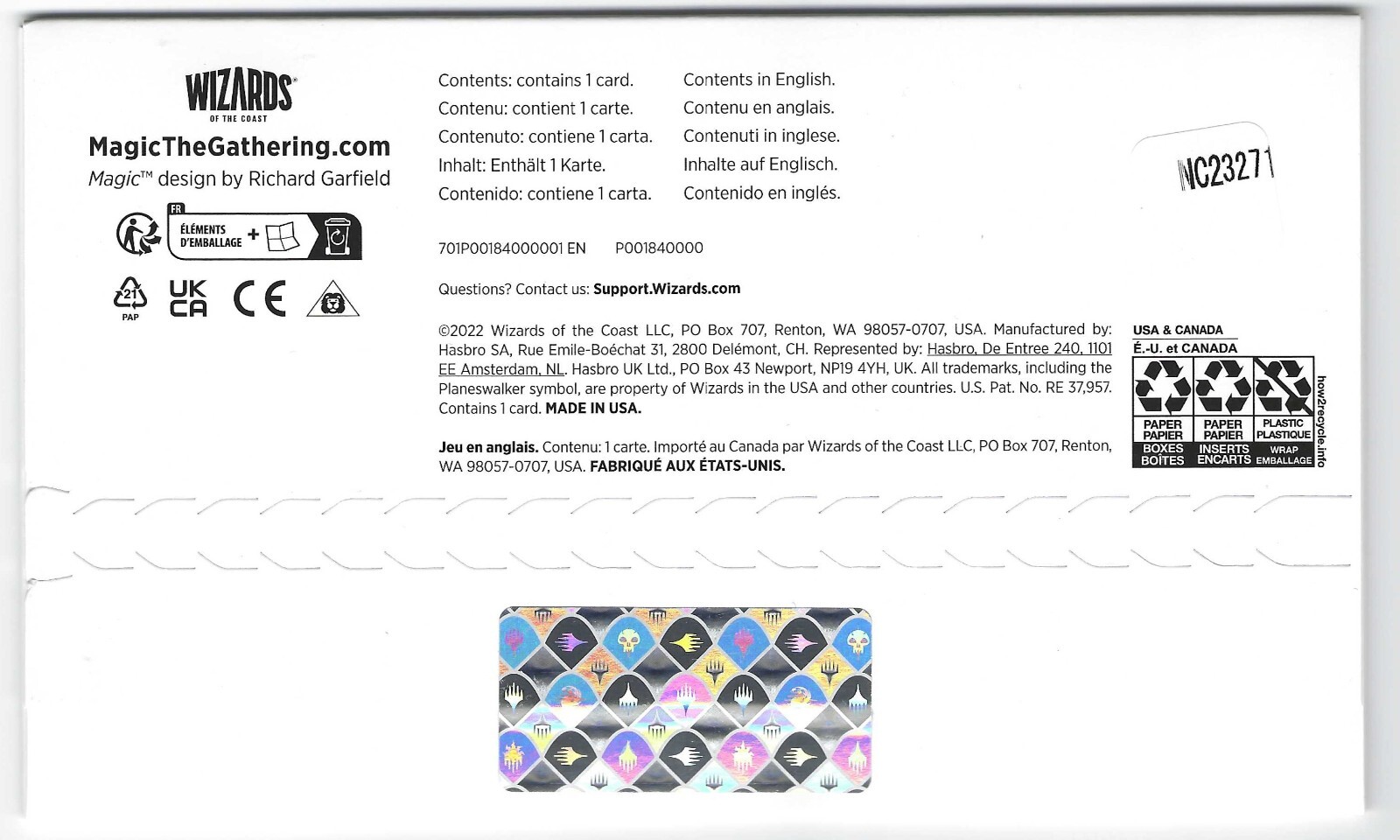 MTG Secret Lair The Scarab God (DJ) - Promo SLD900 [SEALED] Magic the ...