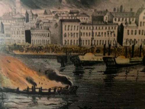 The Great Fire of 1849 at St. Louis, Mo. by Nathaniel Currier | eBay