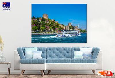 Istanbul Bosphorus View in Turkey Wall Canvas Home Decor Australian ...