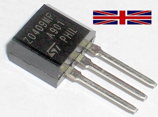 Z0409MF Thyristor Triac Case To202 Make STMicroelectronics for sale ...