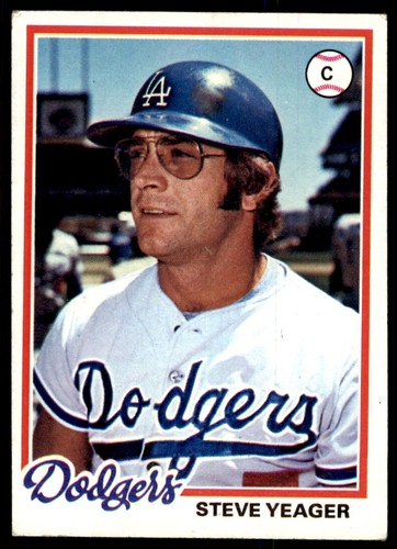 1978 Topps Steve Yeager 101 Baseball Cards #285 | eBay