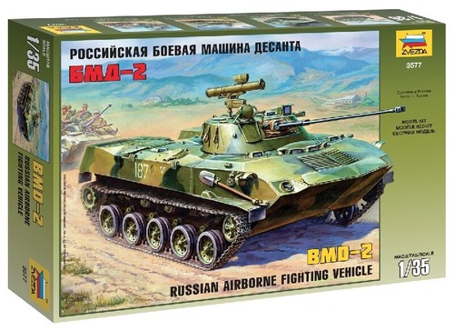 Bmd-2 Russian Airborne Fighting Vehicle Réservoir 1:3 5 Plastique Model ...