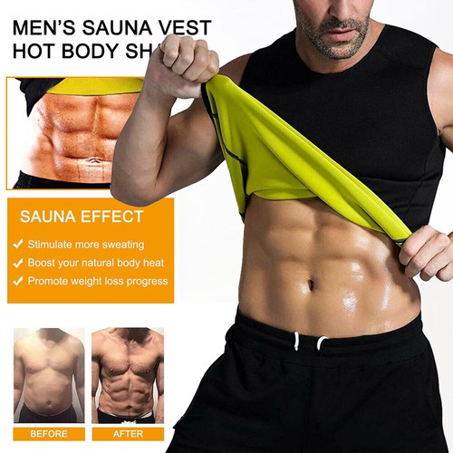 Breathable Men’s Slimming Vest - Sweat Boost Technology Toning ...