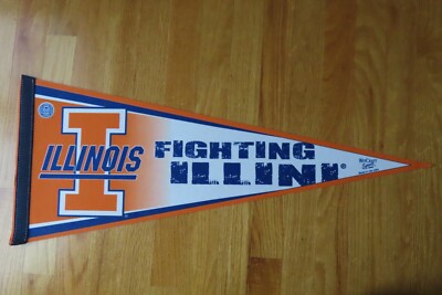 WinCraft ILLINOIS FIGHTING ILLINI 30" Pennant | eBay