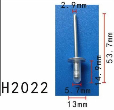 10pcs Fit TOYOTA Rear Bumper-Filler Rivet 9026905065 - Autobahn88 ...