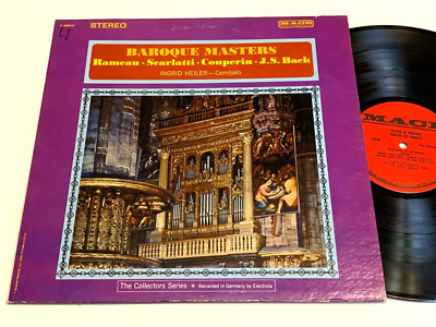 BAROQUE MASTERS Organ Ingrid Heiler Rameau Scarlatti Couperin Bach MCS ...