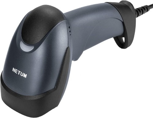NETUM USB Laser Barcode Scanner, Handheld 1D Wired Bar Code Scanner ...