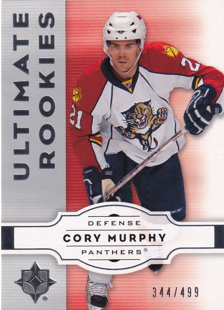 2007-08 Ultimate Collection - Ultimate Rookies #89 Cory Murphy /499 (RC ...