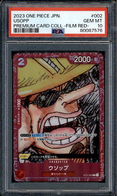 Usopp - ST01-002 - PSA 10 - Film Red Collection - Promo - One Piece ...