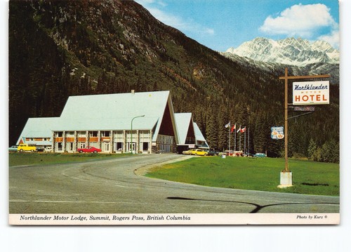 Northlander Motor Lodge Summit Rogers Pass British Columbia Canada Cont ...