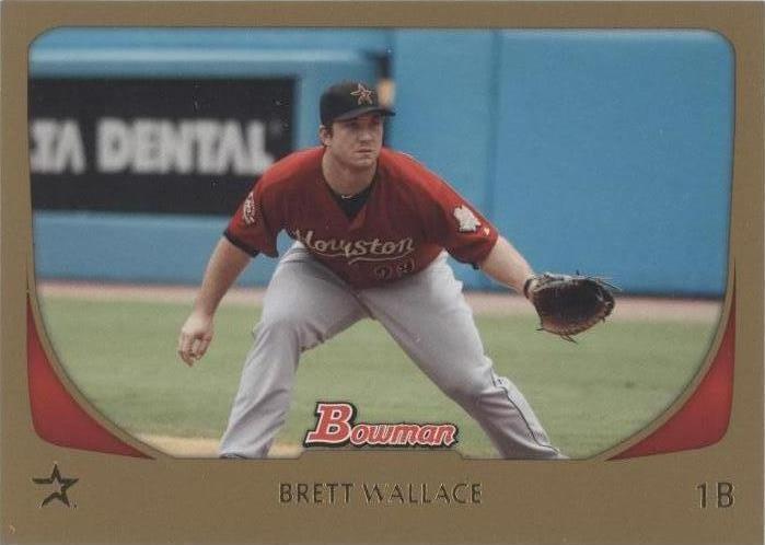 2011 Bowman - Brett Wallace #154 Gold for sale online | eBay