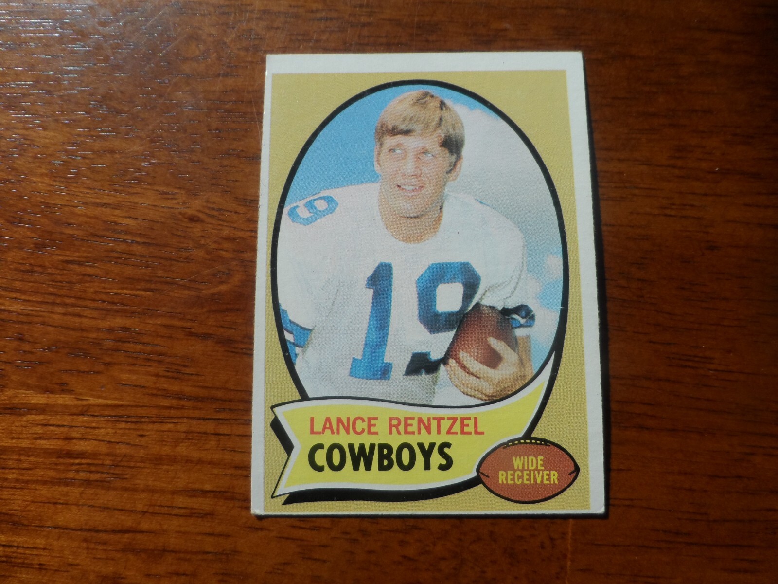 1970 TOPPS FOOTBALL #113 LANCE RENTZEL DALLAS COWBOYS EX J-674 | eBay