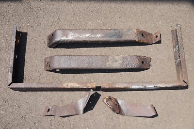 OEM GM 55-59 Chevrolet Cameo GMC Suburban Rear Bumper Brackets 3124 | eBay