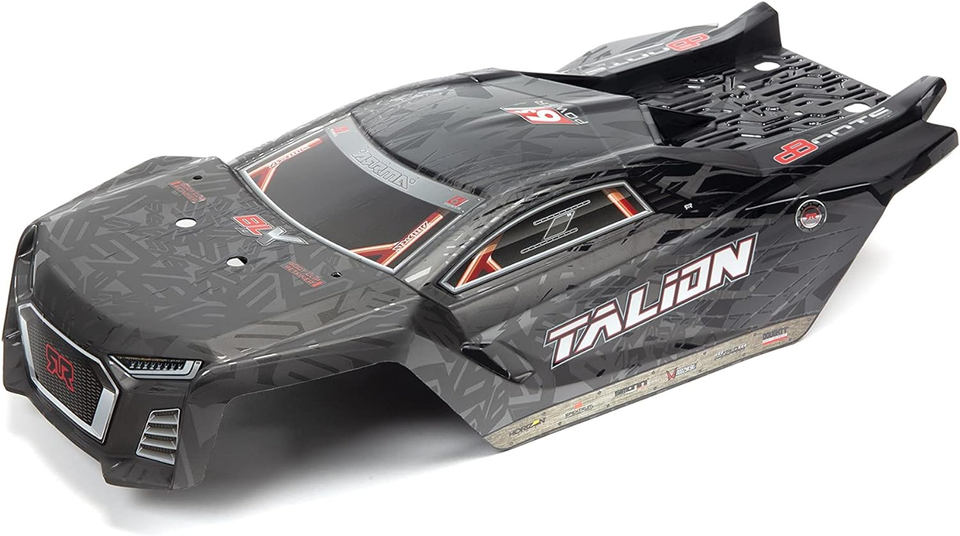 1/8 Painted Decaled Trimmed Body, Black : Talion 6S BLX, ARA406161 | eBay