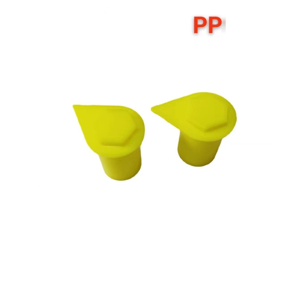 25PCS 19mm Dust Cap Long Wheel Nut Indicators Yellow Safety Indicator ...