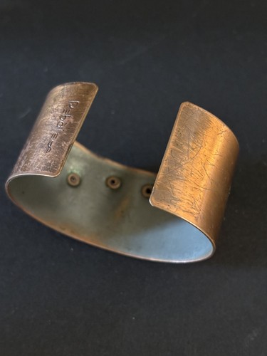 Vintage Frank Rebajes Copper Cuff Drama Theater Tragedy Comedy ...