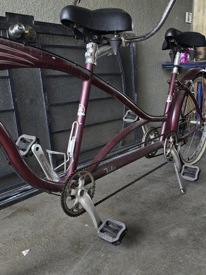 For Sale: Tandem Bicycle - Maroon | eBay