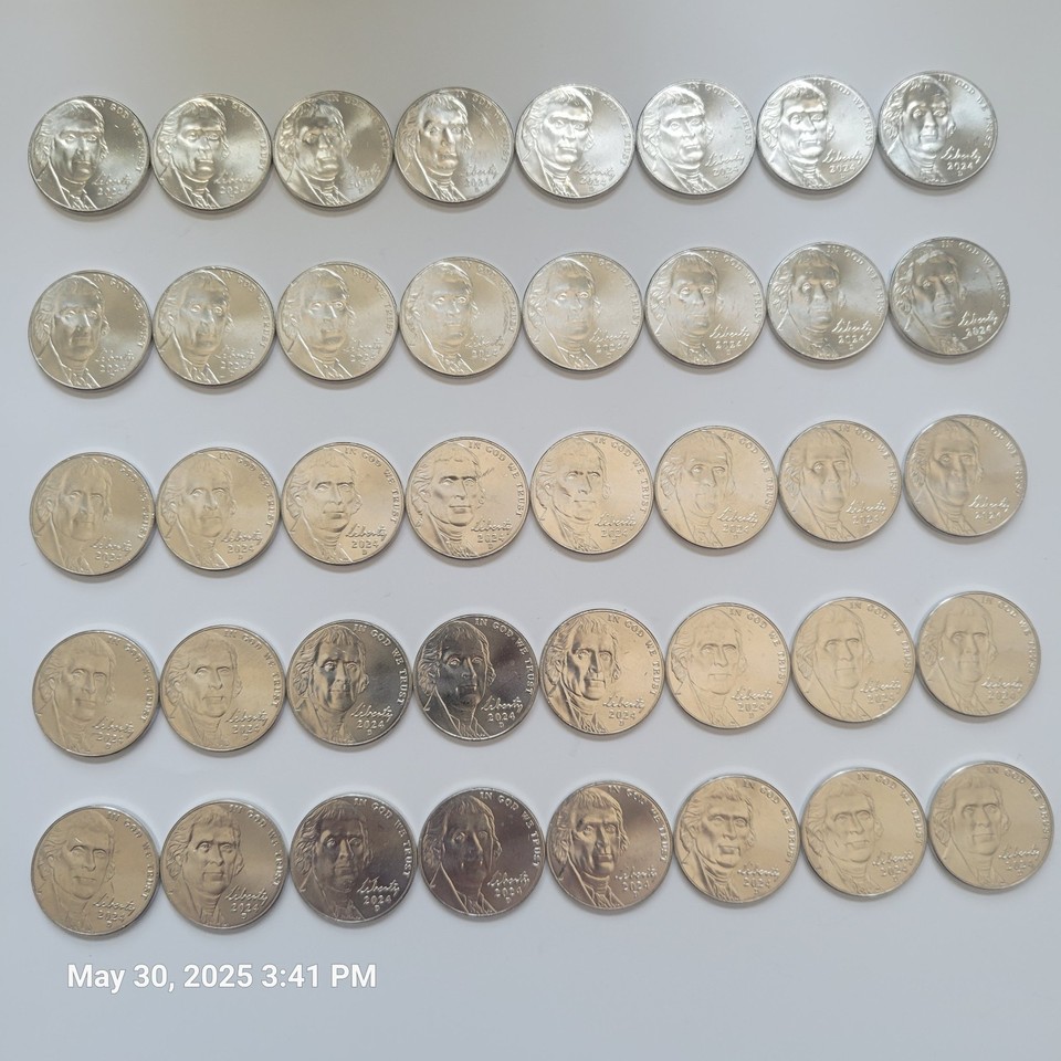 2024 D Nickel Roll tails enders New Unopened OBW | eBay