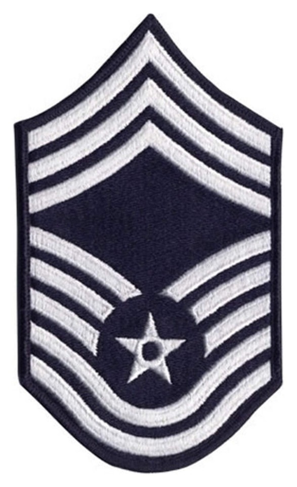 U.S. Air Force Chevrons for Enlisted - Dress Uniform USAF Rank | eBay