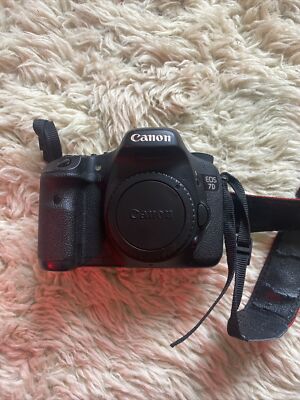 Canon EOS 7D 18.0 MP Digital SLR Camera - Black + Card 4960999654621| eBay