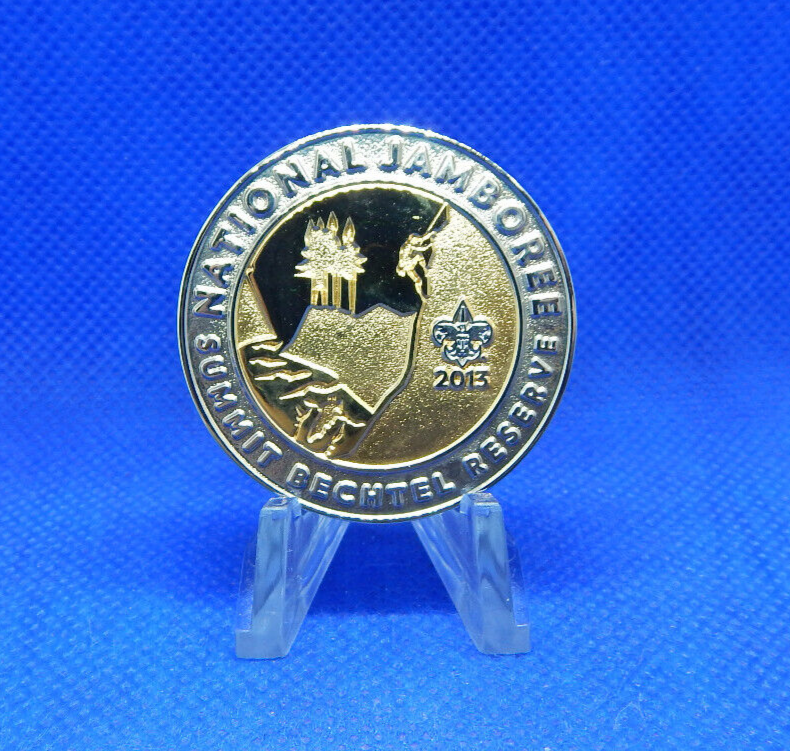 BOY SCOUT 2013 NATIONAL JAMBOREE SUMMIT BECHTEL RESERVE INAUGURAL COIN ...