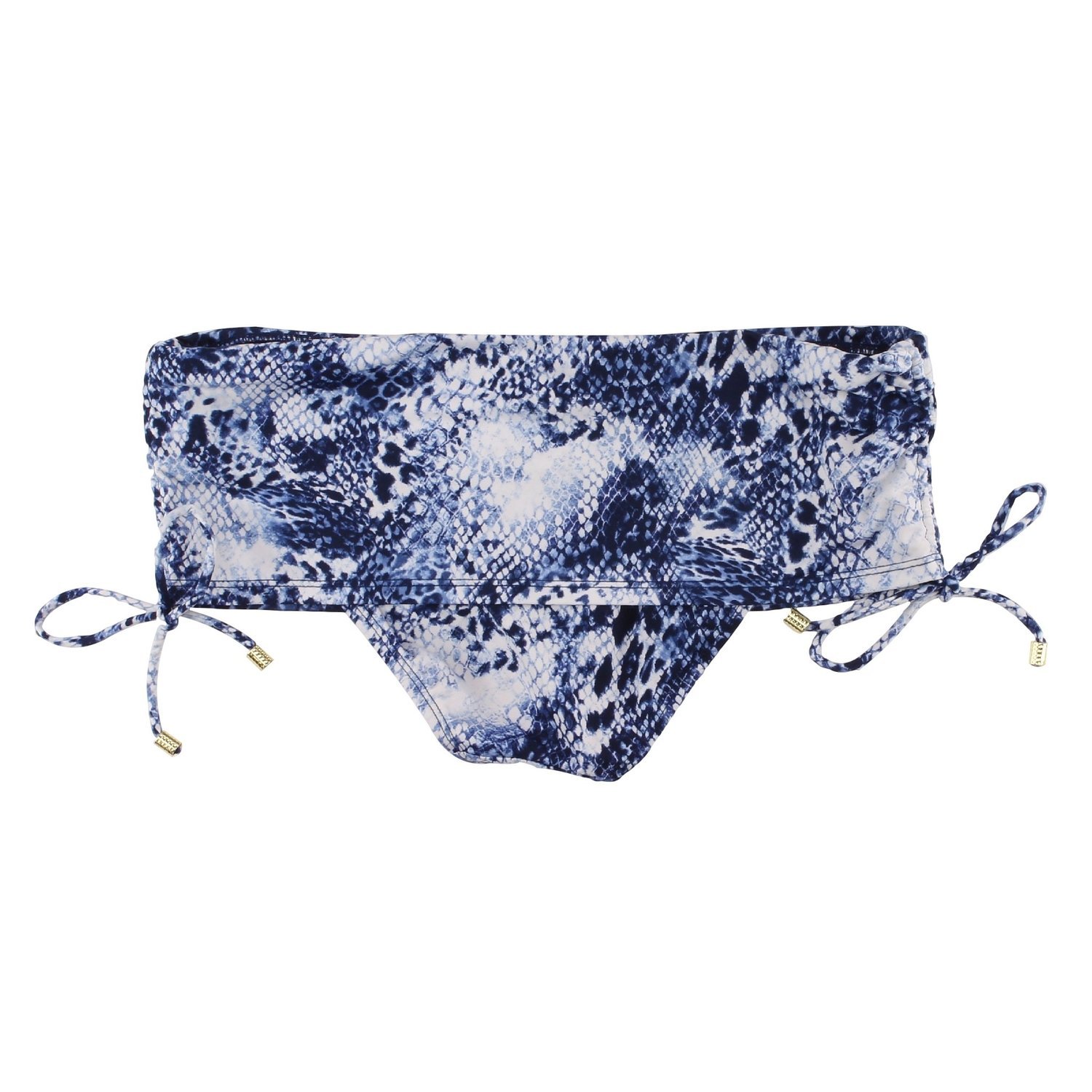 Apt 9 Sizes S M XL Blue Animal Print Hipster Fold Over Ruched Bikini ...