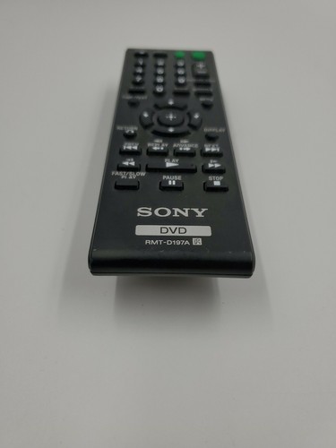 Genuine Sony RMT-D197A / RMTD197A DVD Player Remote Control TESTED ...
