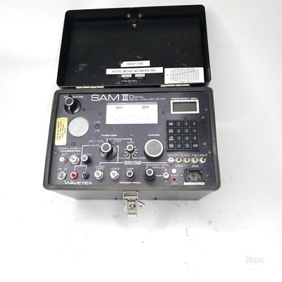 VTG Wavetek Sam III Digital Signal Analysis Meter Model III UHF Made In ...