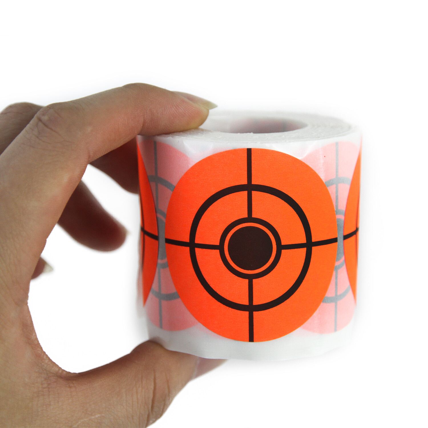 250pcs/Roll Self-adhesive Target Stickers Patches 5cm / 2inch Shooting ...