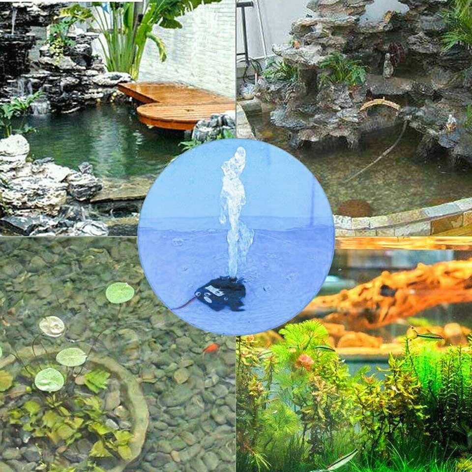 240L/H Mini Aquarium Water Pump Submersible Fountain Pond Pump ...