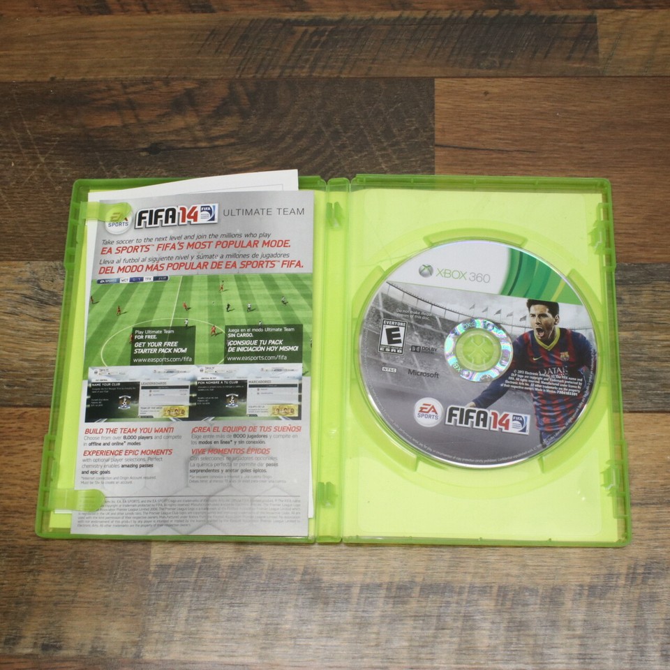 FIFA 14 Video Game: XBOX 360 (Complete, Disc, Case, Manual) | eBay