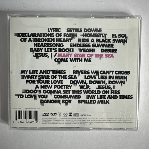 Played 1x Zwan Mary Star of The Sea CD Bonus for Your Love DVD Smashing ...