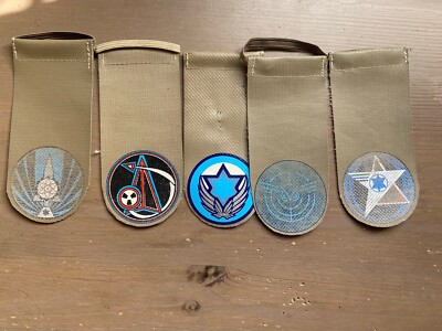 Israel IDF Military Air Force Army Collection Lot 5 Tag Shoulders | eBay