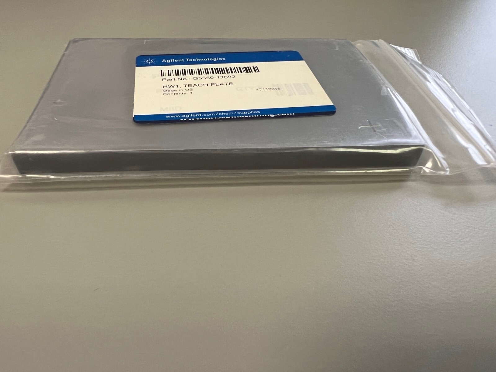 Agilent G5550-17692 HW1 Teach Plate for sale online | eBay