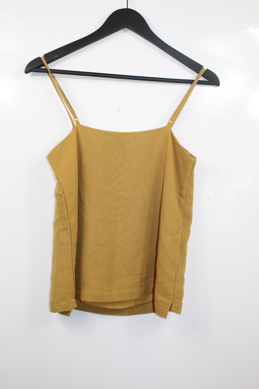 NuNui Women's Mustard Colour Spaghetti Strap Singlet Top Size 8 | eBay