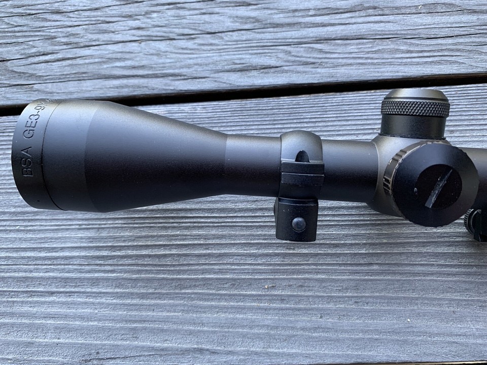 BSA Optics GE 3-9 IR x 40mm Huntsman Rifle Scope w/ Rings | eBay