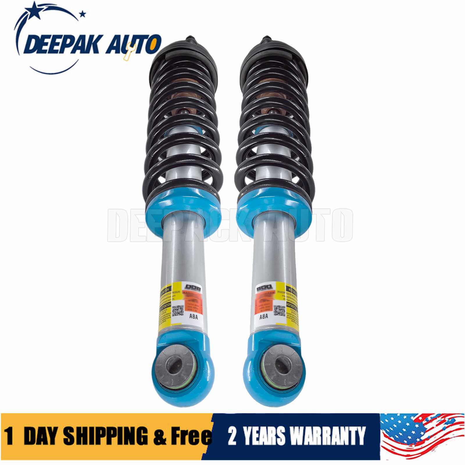 Front Shock Absorber LH+RH Strut Assys For Ford F150 SVT Raptor STX ...