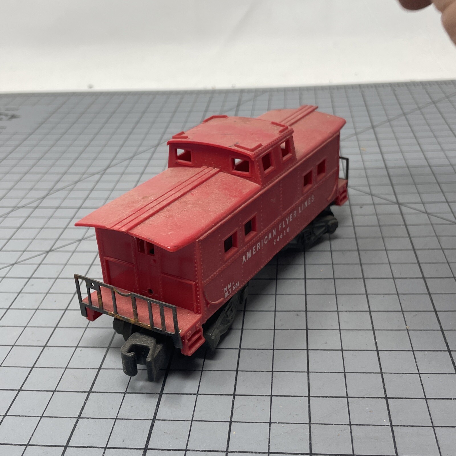 Vintage American Flyer Caboose White Lettering 24610 V3 | eBay